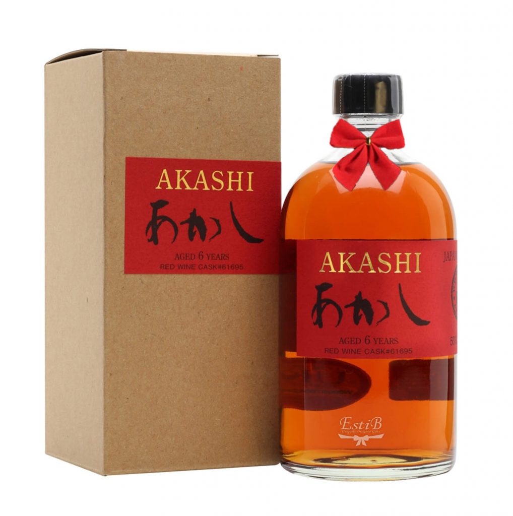 Akashi 6 Year Old Red Wine Cask 500ml | Walwater Gifts Israel
