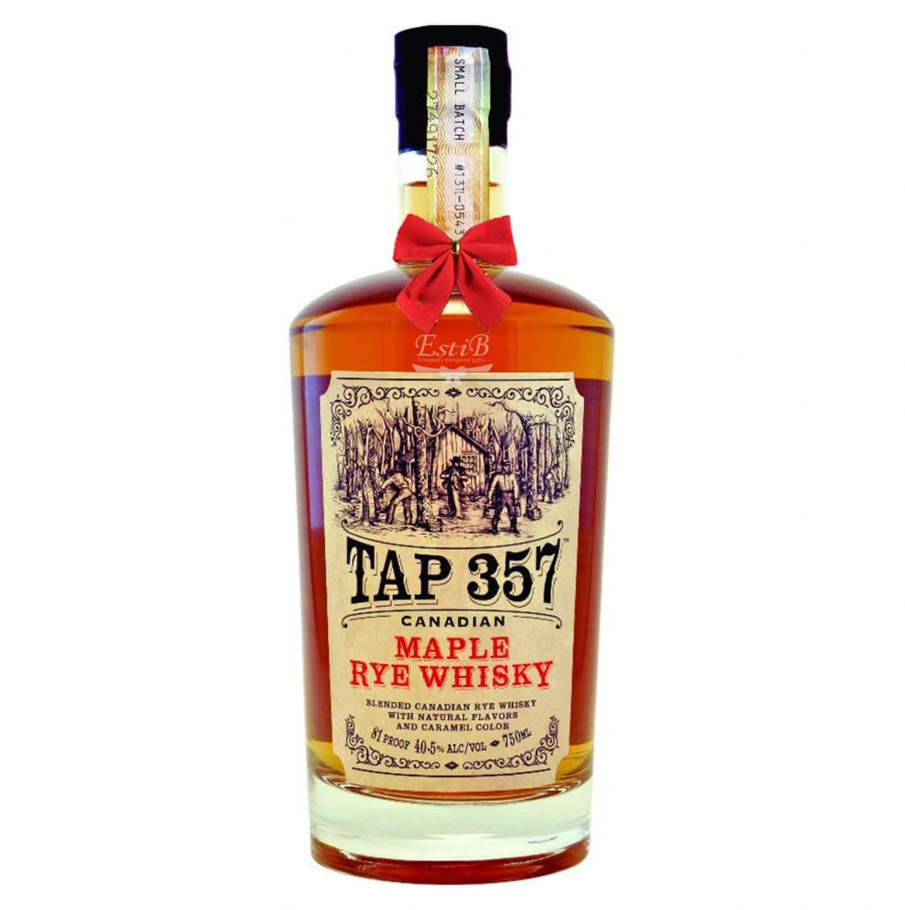 Tap 357 Canadian Maple Whiskey Liqueur 700ml | Walwater Gifts Israel