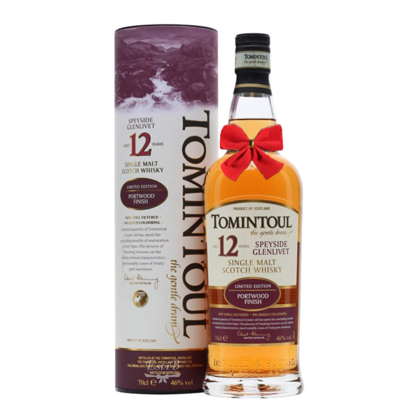 Tomintoul 12 Year Old Portwood Finish 700ml | Send Gifts in Israel