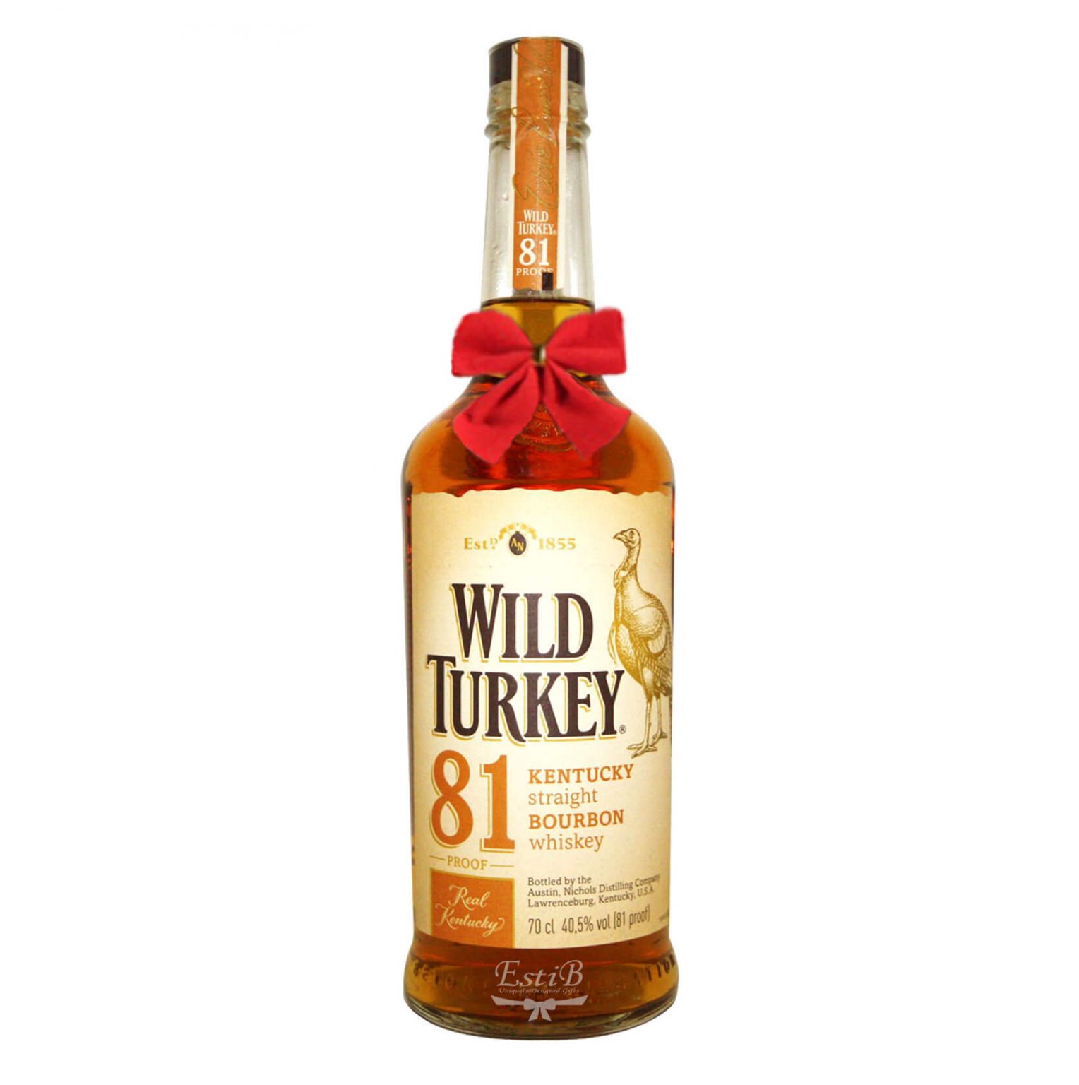Wild Turkey 81 Proof Bourbon 700ml | Walwater Gifts Israel